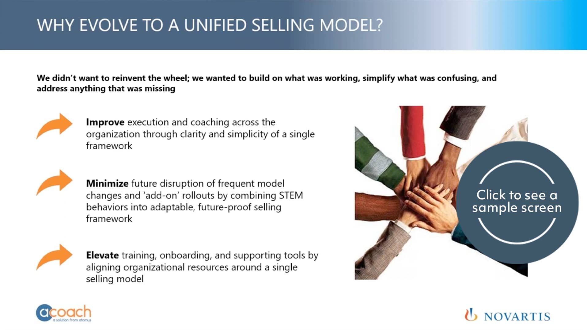 Novartis: Changing Your Sales Model – Lessons Learned