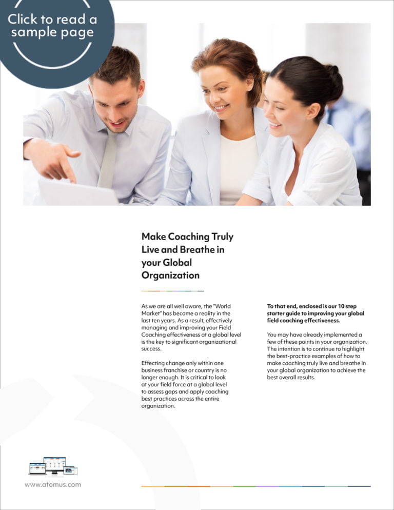 10 Step Guide to Improving Global Field Coaching Effectiveness